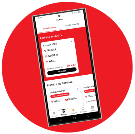 My Ooredoo - Gérez votre ligne en toute simplicité - Ooredoo Algeria